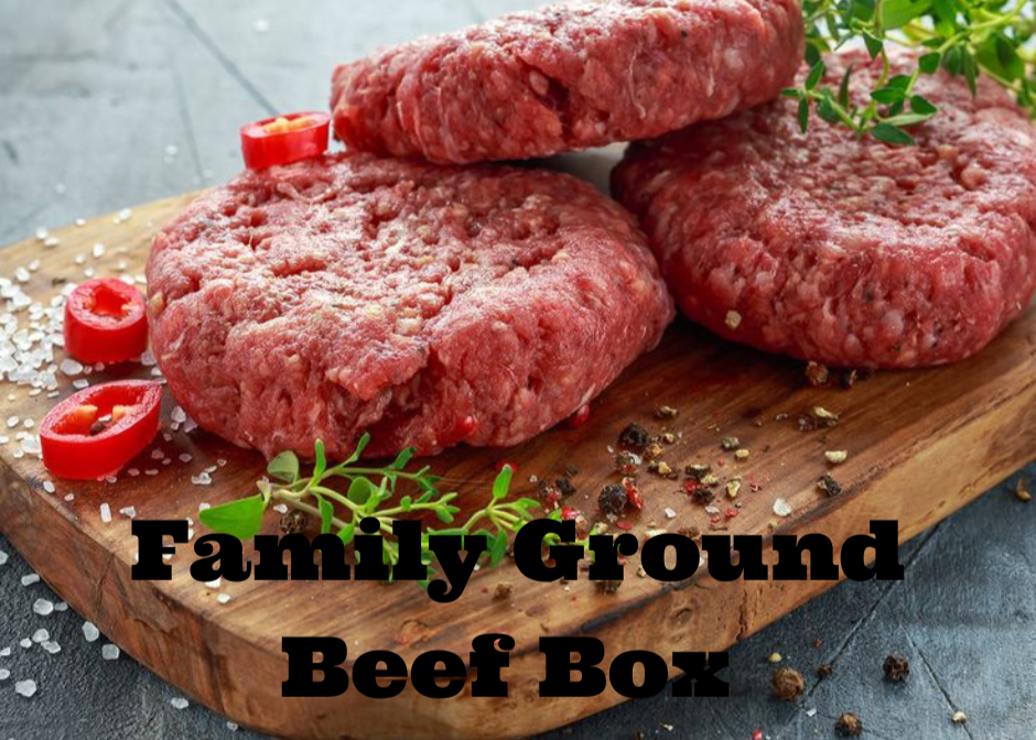Family Ground Beef Box – Pasture View Farm